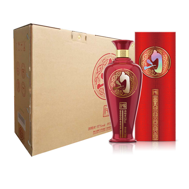 贵州匀酒 红酱 酱香型 53° 500ml*4瓶 整箱装 白酒【图片 价格 品牌 评论】-京东