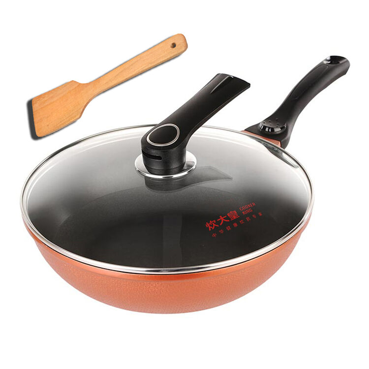 【闪购】炊大皇（COOKER KING）WG14825 炒锅超级不粘无油烟锅具30cm【图片 价格 品牌 评论】-京东