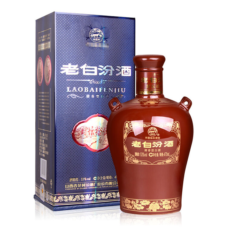 汾酒 白酒 老白汾封坛15 清香型 高度白酒 53度 475ml【图片 价格 品牌 评论】-京东
