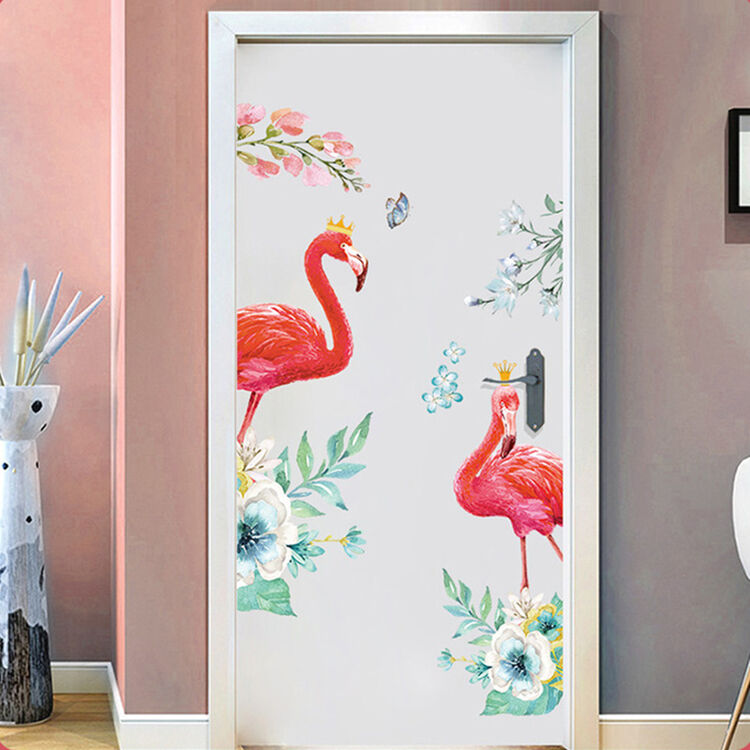 Buy Gideon creative door paste living room hall hidden background wall ...