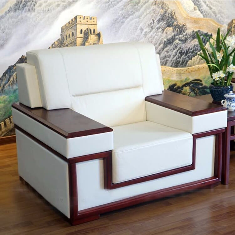 Buy Office VIP Reception Sofa Tea table combination simple single VIP ...