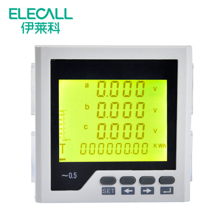 伊莱科（ELECALL） 三相多功能电表 全电量测量 智能数显电力仪表 96*96 ELE-3D3Y 全电量测量【图片 价格 品牌 评论】-京东