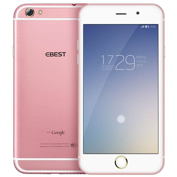 EBEST i7 双卡双待 移动4G智能手机 玫瑰金移动4G版【图片 价格 品牌 评论】-京东