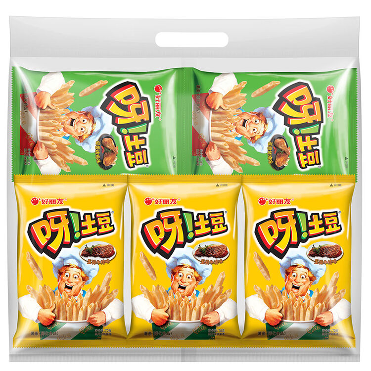 Orion 好丽友 呀!土豆70g*5连包 350g/组【图片 价格 品牌 评论】-京东