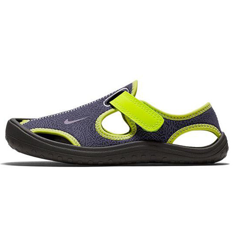 【特价清货】耐克 夏季儿童凉鞋男女童 包头沙滩凉鞋透气时光 903632-002 婴童 903632-002 灰绿6C 7C/23.5码【图片 ...