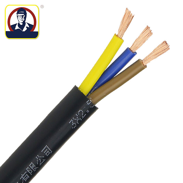 JYS金胜电线电缆线三芯ZB RVV3*2.5平方软护套线国标ZR阻燃纯铜芯线3芯多股户外电源线 黑色 100米【图片 价格 品牌 评论】-京东
