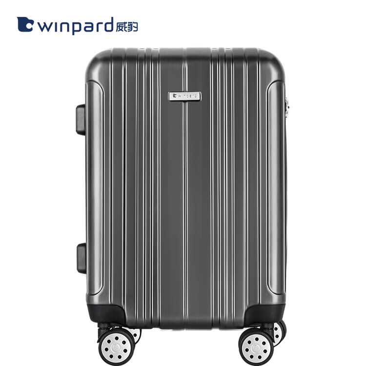WINPARD威豹拉杆箱pc箱男硬箱行李箱托运登机箱女 密码箱 旅行箱 深灰 22英寸托运箱【图片 价格 品牌 评论】-京东