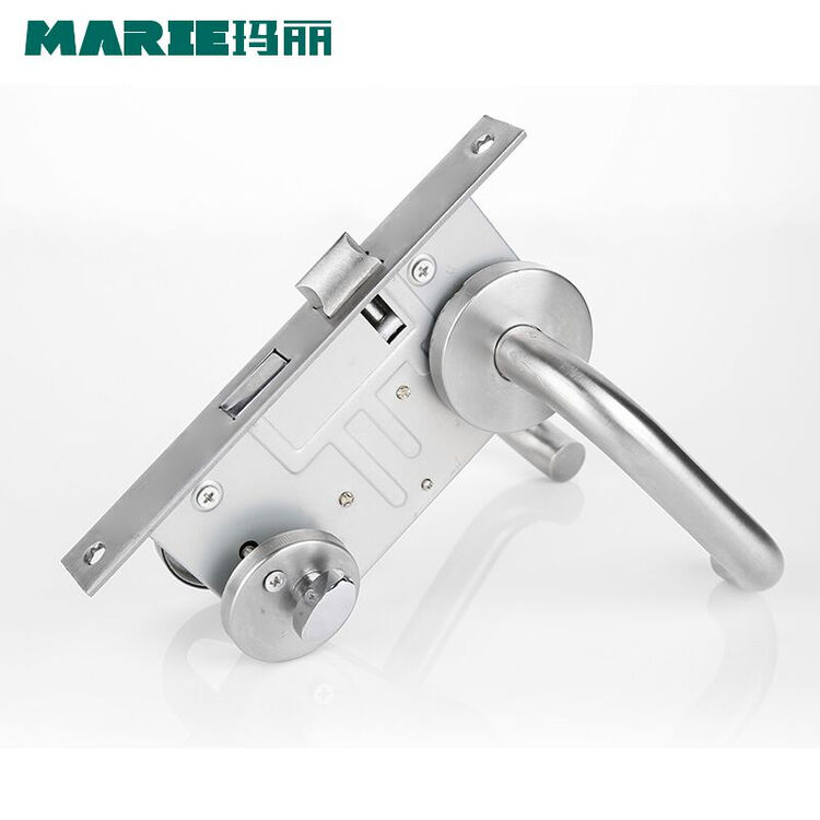 marie玛丽304不锈钢防火门锁消防安全通道门锁逃生门把手锁门锁推杆锁配件 不互开锁芯【图片 价格 品牌 评论】-京东