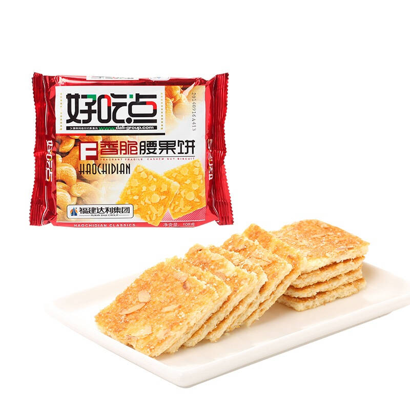 好吃点香脆腰果饼 营养早餐零食面包饼干蛋糕 108g（新老包装随机发货）【图片 价格 品牌 报价】-京东
