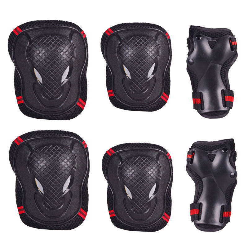 轮滑滑板护具套装 成人儿童护膝护肘护手护头盔平衡车滑板车滑冰溜冰鞋防摔 黑色 L码(120-150斤)【图片 价格 品牌 报价】-京东