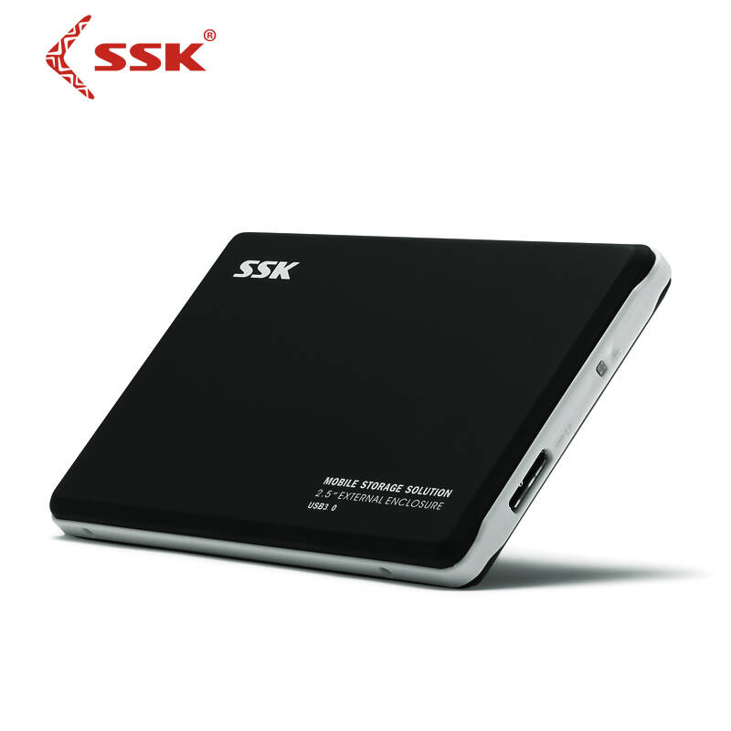 飚王（SSK） HE-V300 2.5英寸 USB3.0移动硬盘盒 sata接口 支持SSD 支持笔记本硬盘 黑色【图片 价格 品牌 报价】-京东